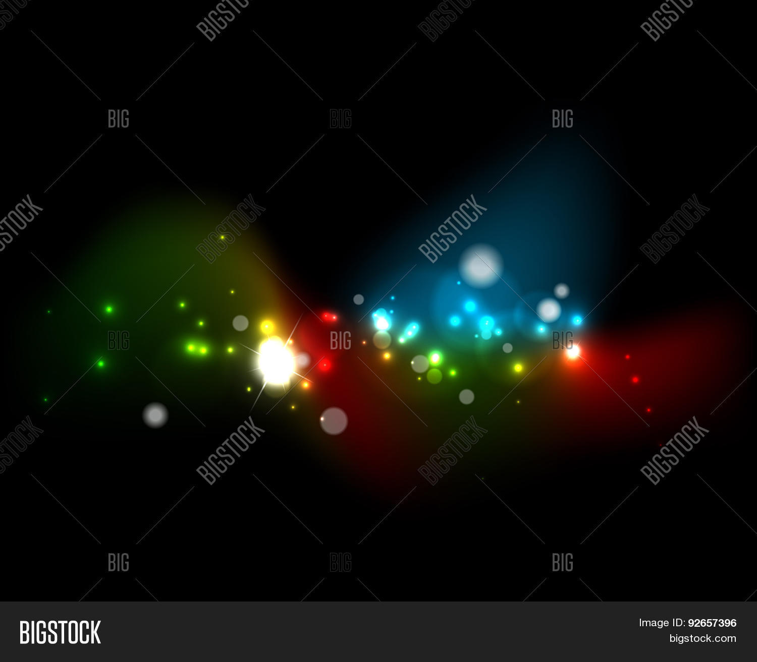 Glowing Shiny Bubbles Vector & Photo (Free Trial) | Bigstock