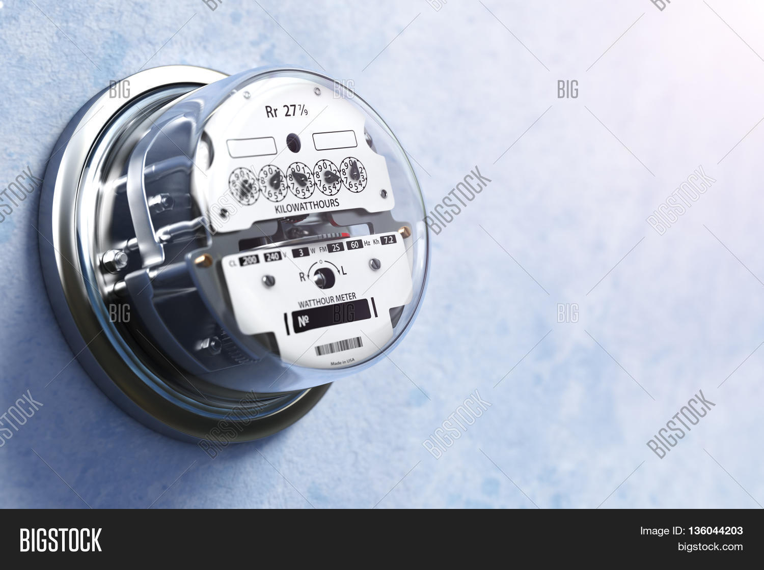 Analog Electric Meter Image & Photo (Free Trial) | Bigstock