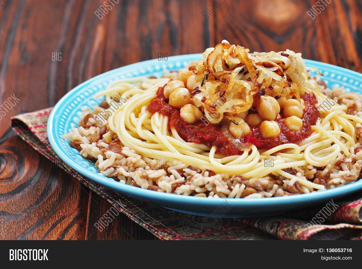 Kushari - Egyptian Image & Photo (Free Trial) | Bigstock