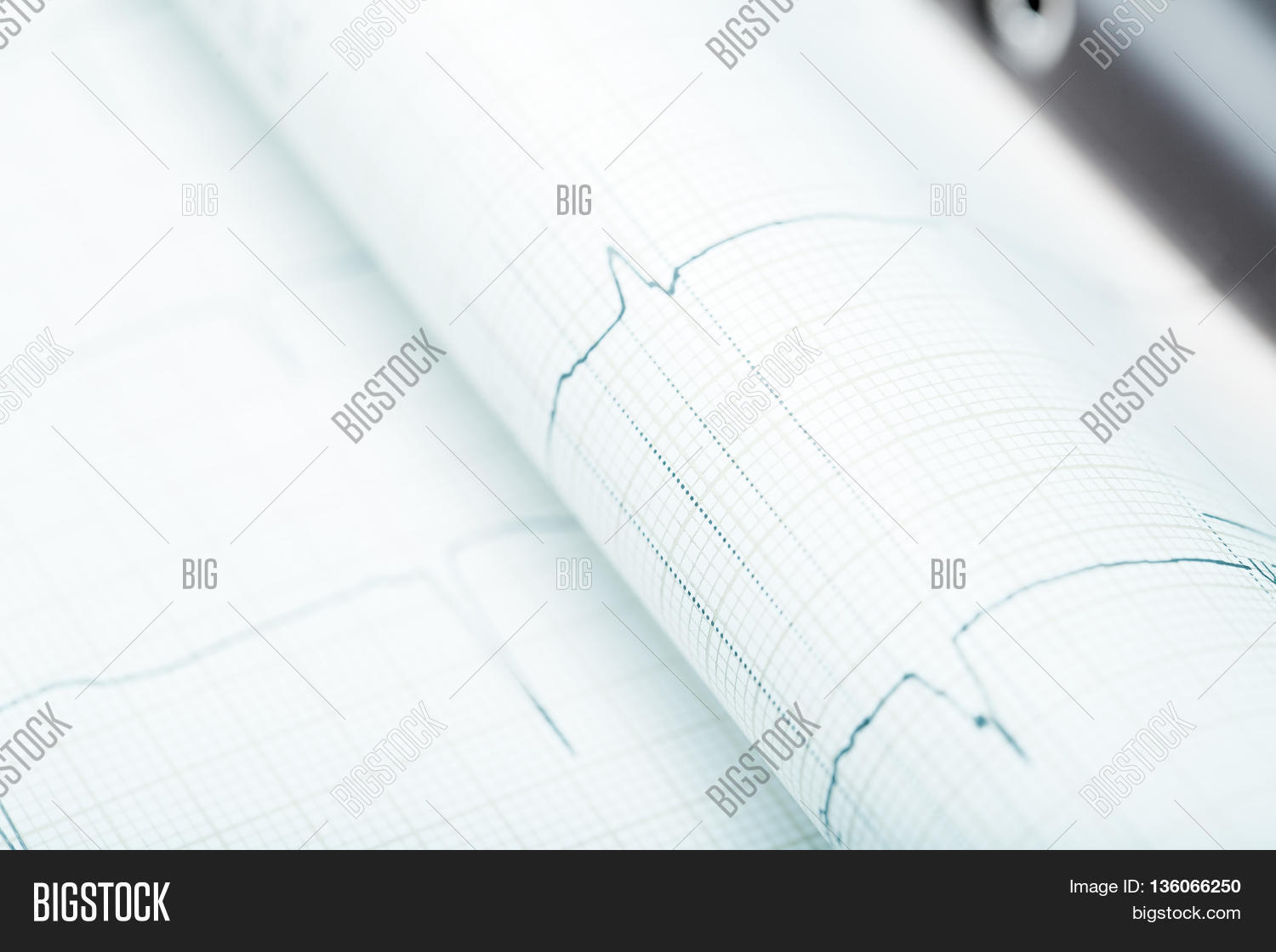 ECG Paper Doctors Image & Photo (Free Trial) | Bigstock