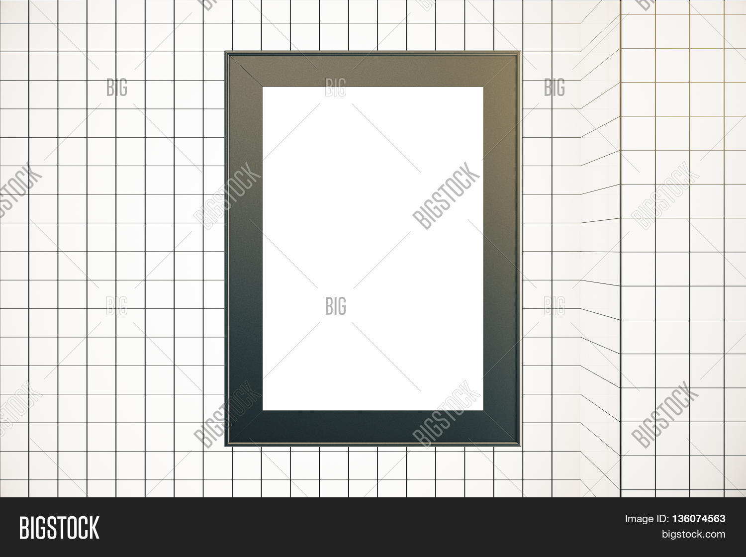 Blank Frame On Grid Image & Photo (Free Trial) | Bigstock