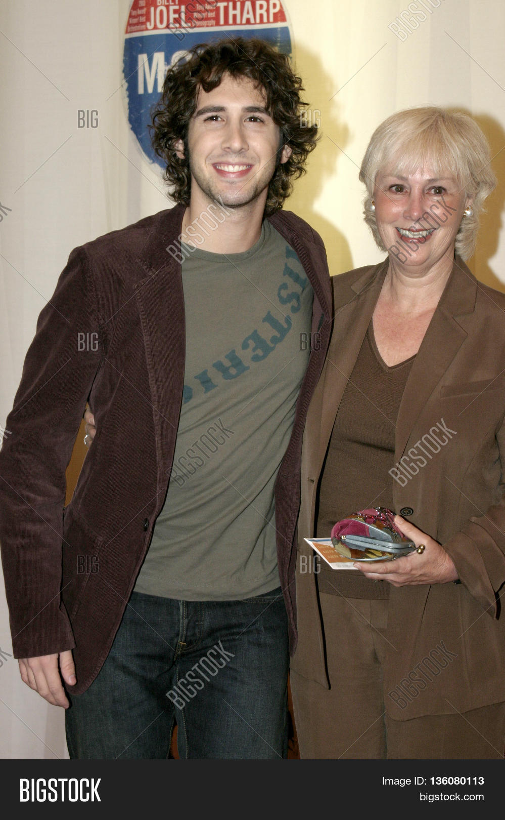Josh Groban His Mother Image & Photo (Free Trial) | Bigstock
