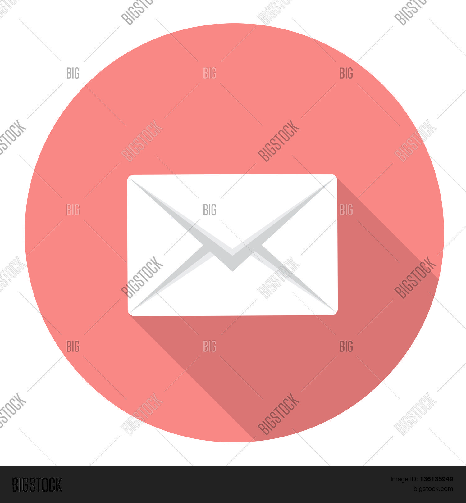 Mail Envelope Symbol Vector & Photo (Free Trial) | Bigstock