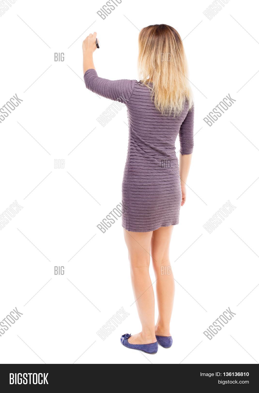 Back View Writing Image & Photo (Free Trial) | Bigstock