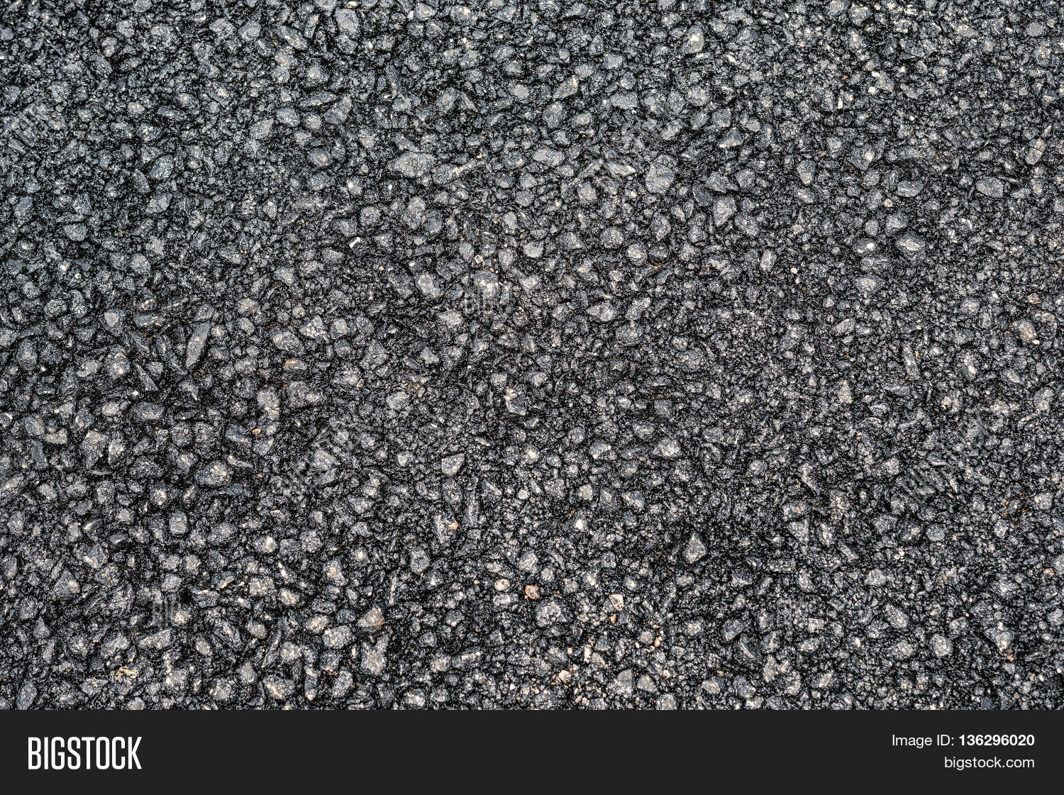 Blacktop Surface For Background