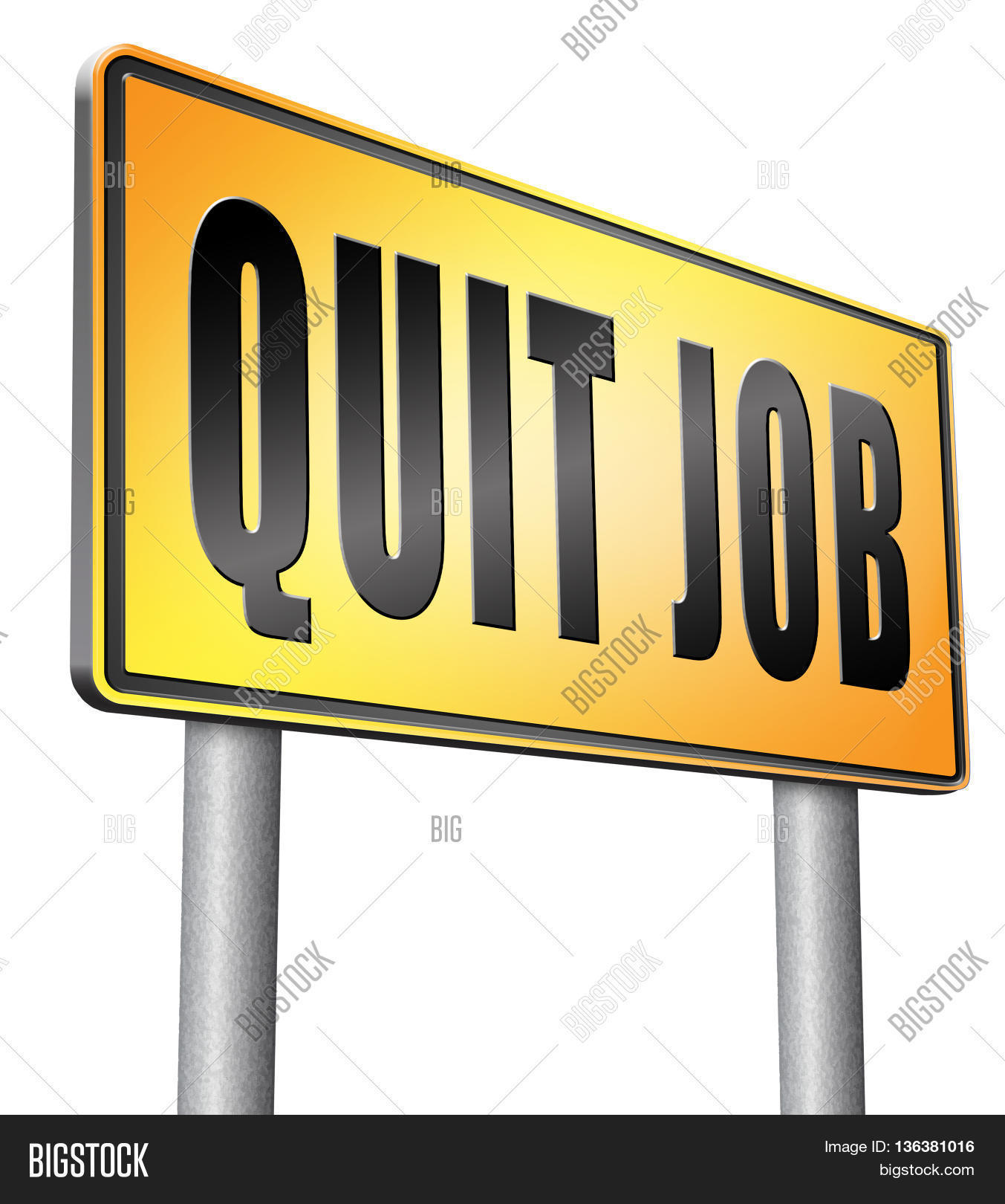 Quit Job Resigning Image & Photo (Free Trial) | Bigstock