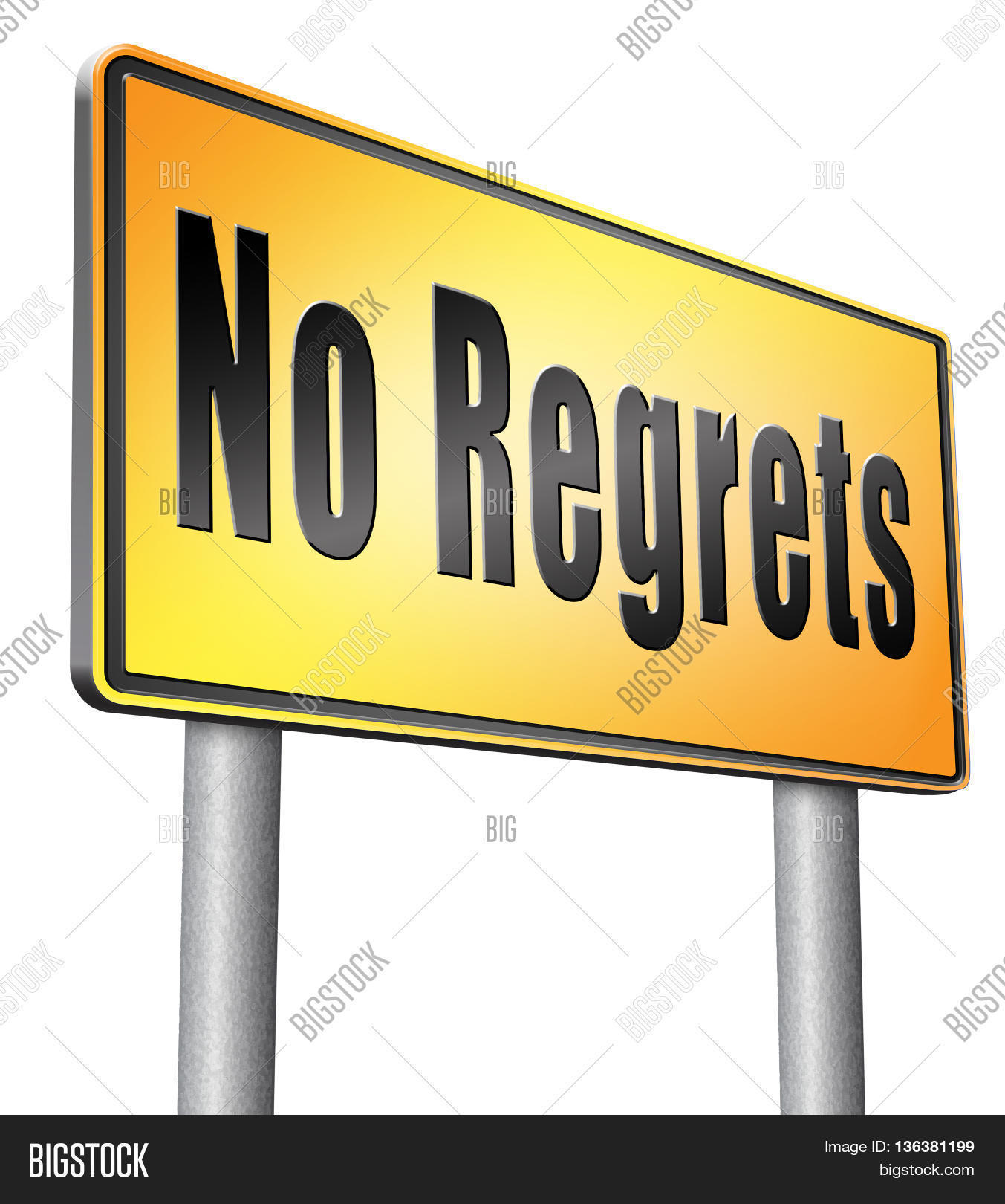 Regret No Regrets Image & Photo (Free Trial) | Bigstock