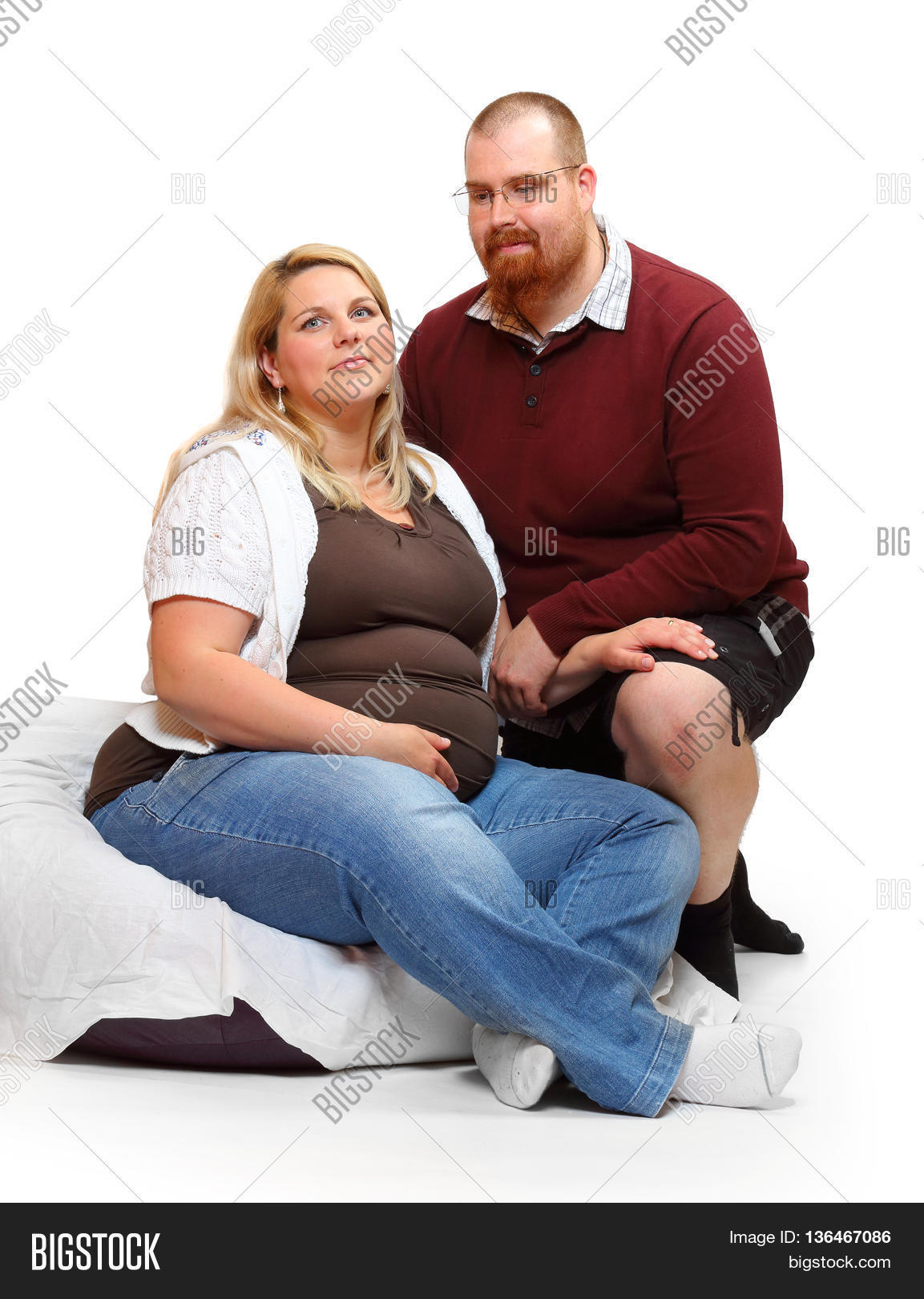 Overweight Couple. Image & Photo (Free Trial) | Bigstock