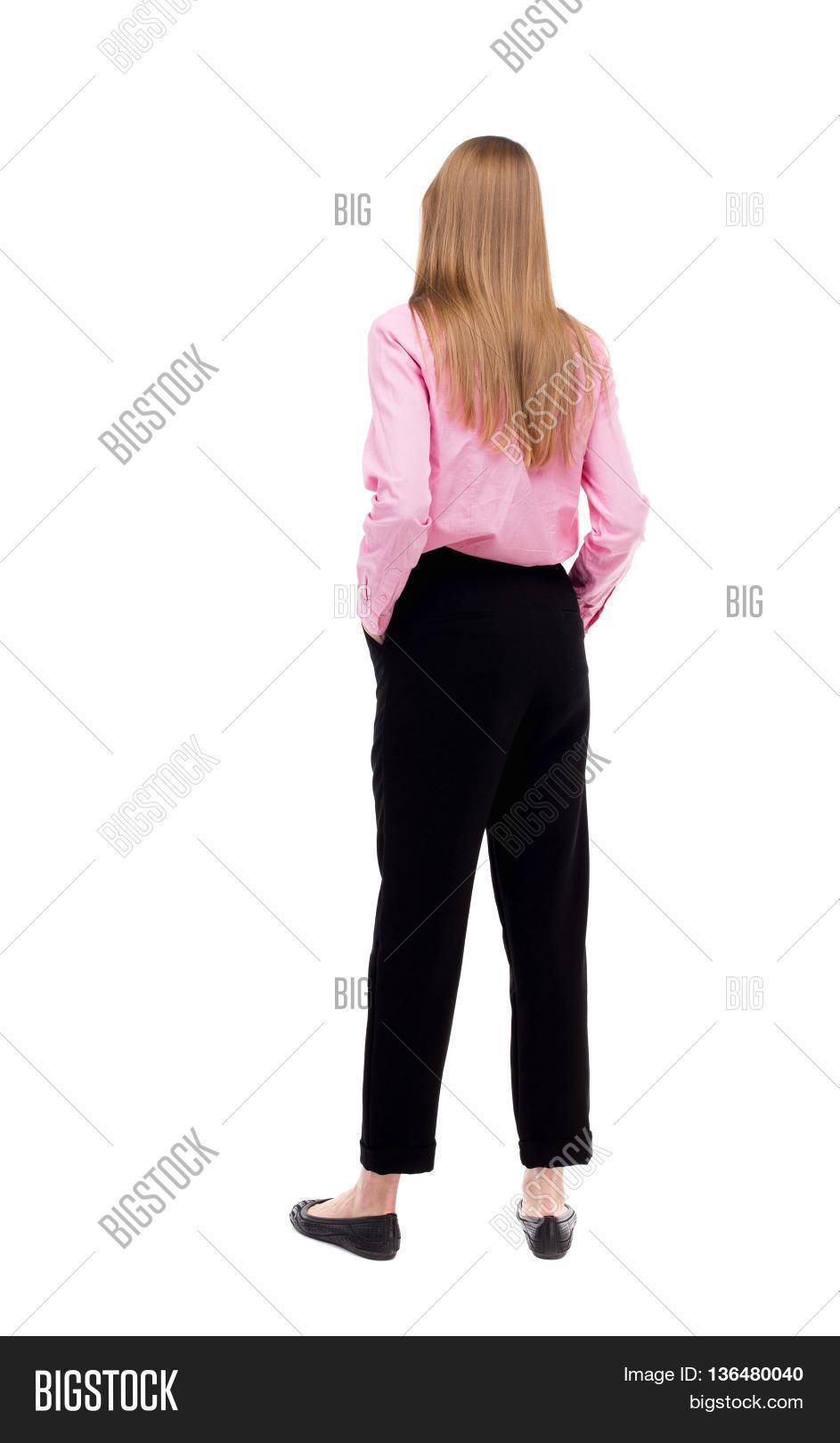 Back View Standing Image & Photo (Free Trial) | Bigstock