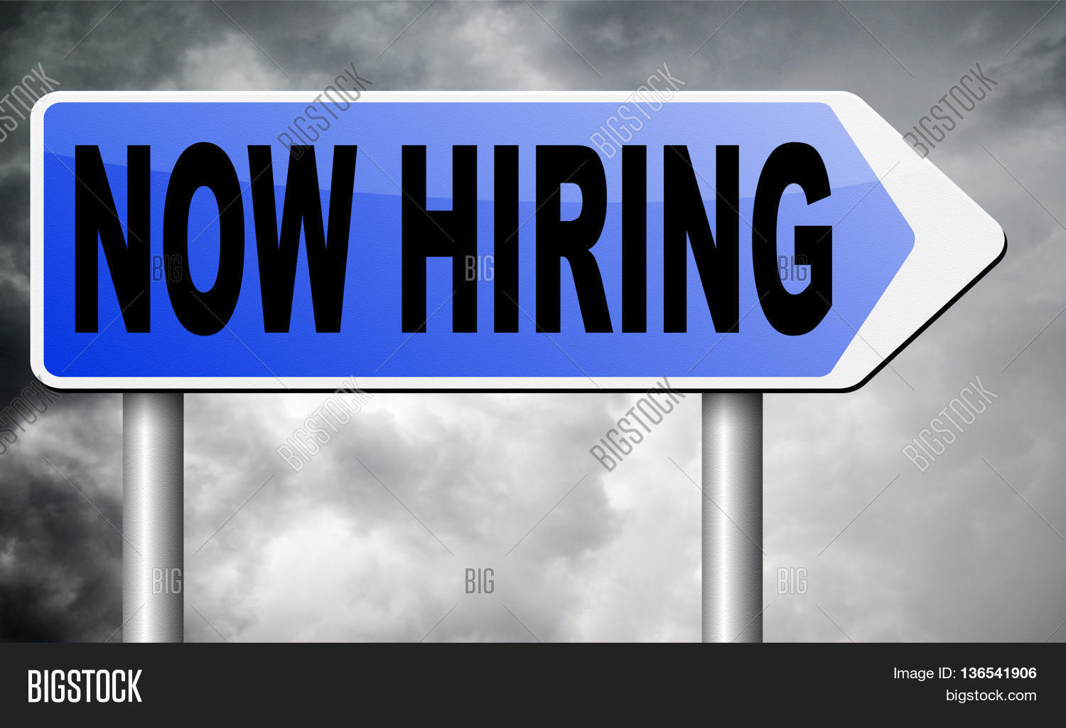 Hiring Now Job Opening Image & Photo (Free Trial) | Bigstock