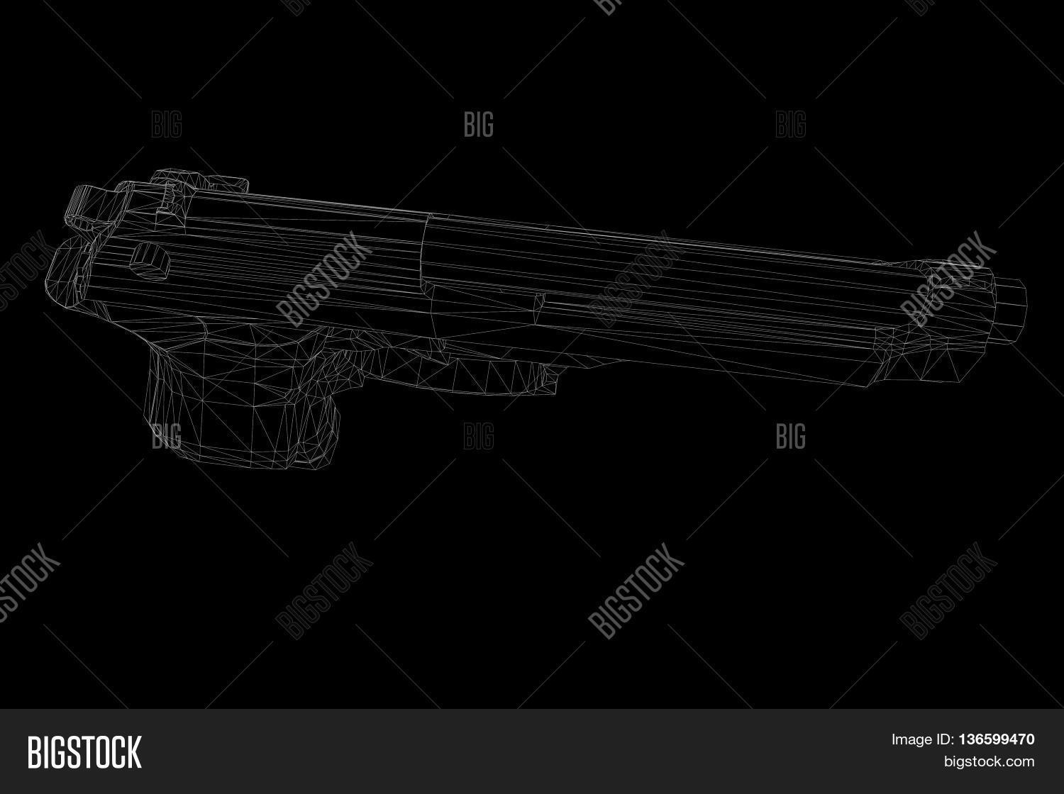 Gun Weapon Hologram Image & Photo (Free Trial) | Bigstock