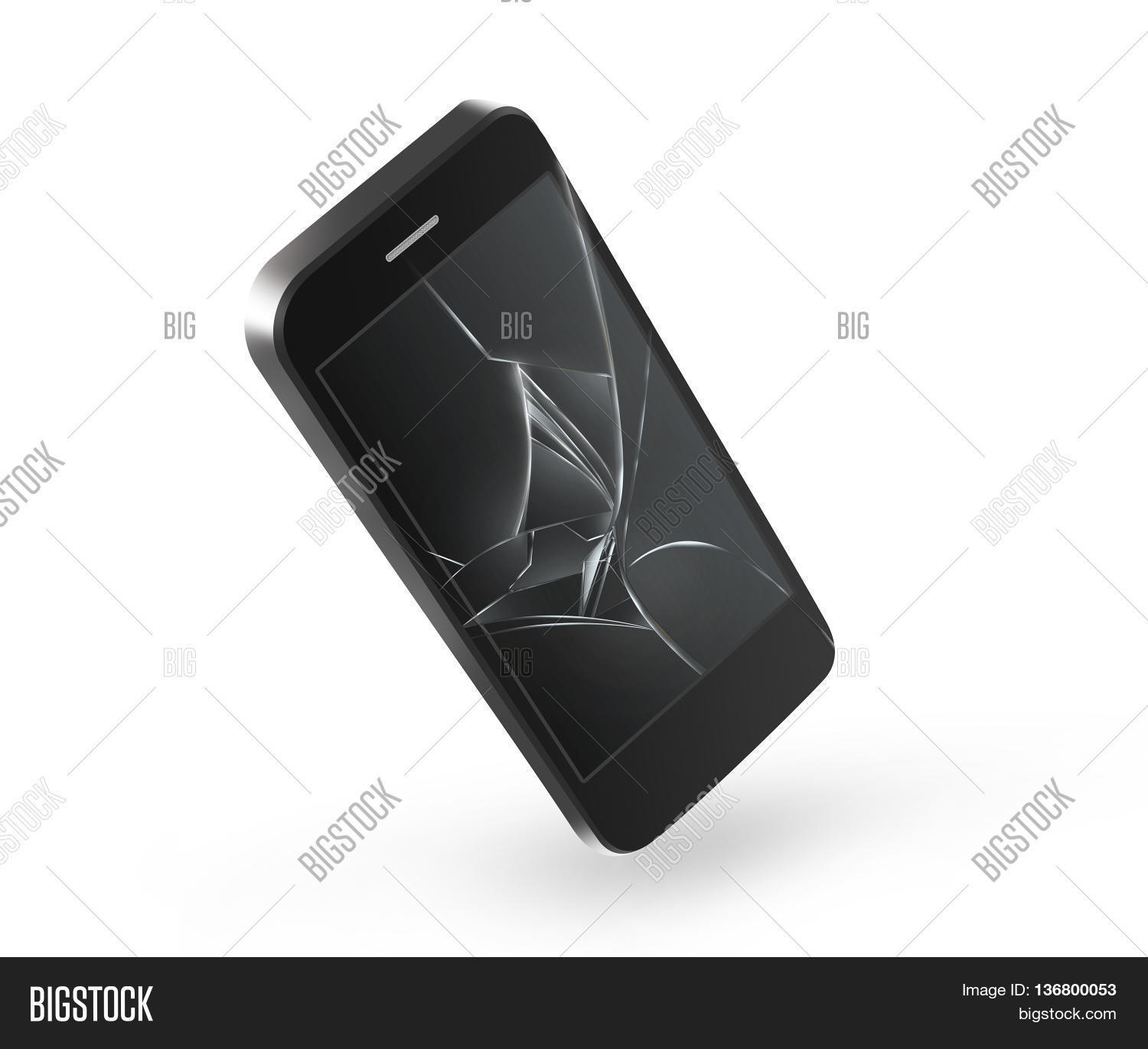 Broken Mobile Phone Image & Photo (Free Trial) | Bigstock