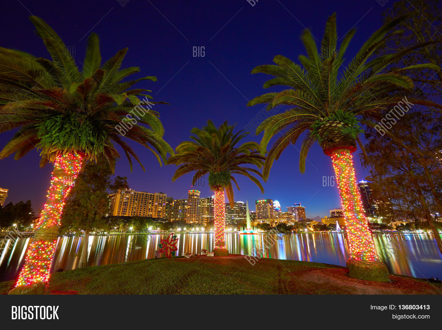 Orlando Skyline Sunset Image & Photo (Free Trial) | Bigstock