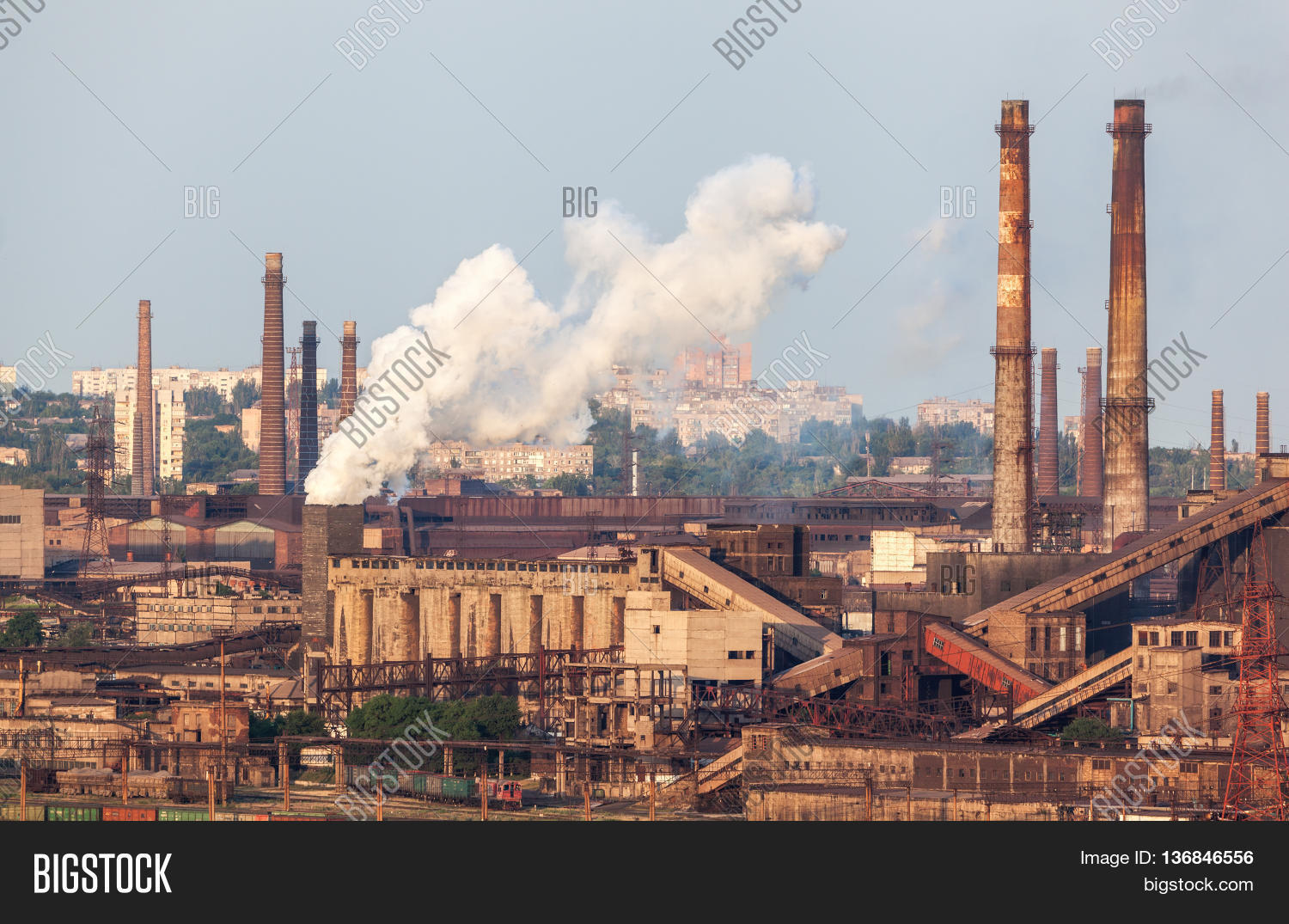 Steel Factory Image & Photo (Free Trial) | Bigstock