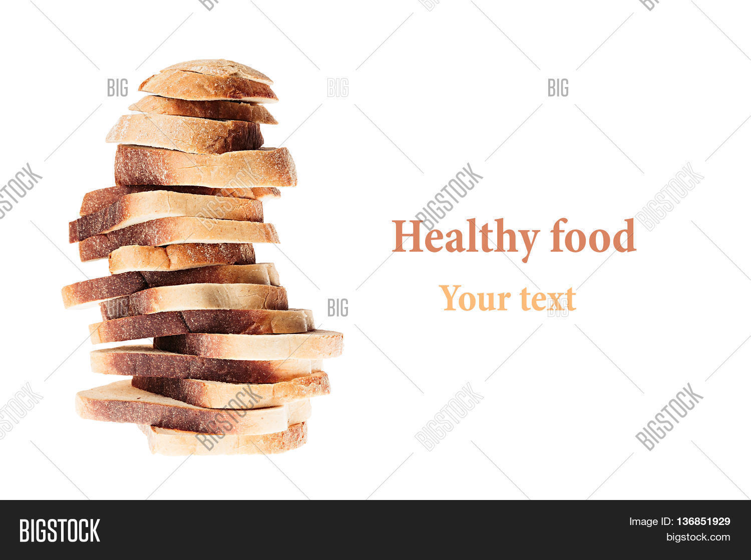 Pile Slices Toast Image & Photo (Free Trial) | Bigstock