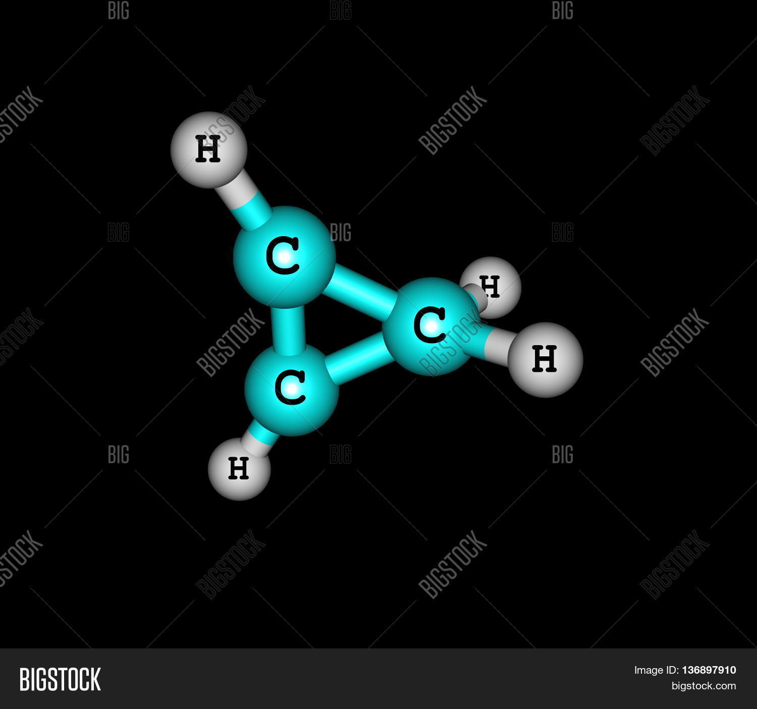 Cyclopropene Organic Image & Photo (Free Trial) | Bigstock