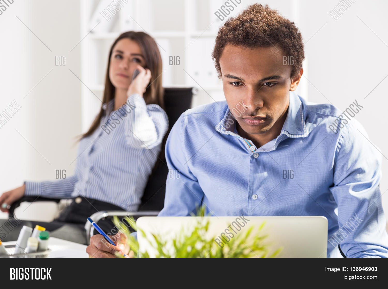 Concentrated Business Image & Photo (Free Trial) | Bigstock