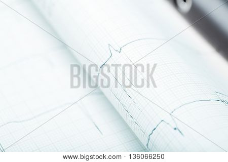 ECG Paper Doctors Image & Photo (Free Trial) | Bigstock