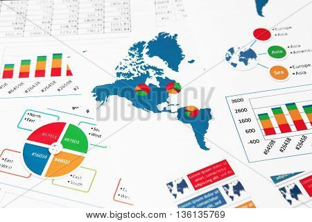 World Map Charts, Image & Photo (Free Trial) | Bigstock