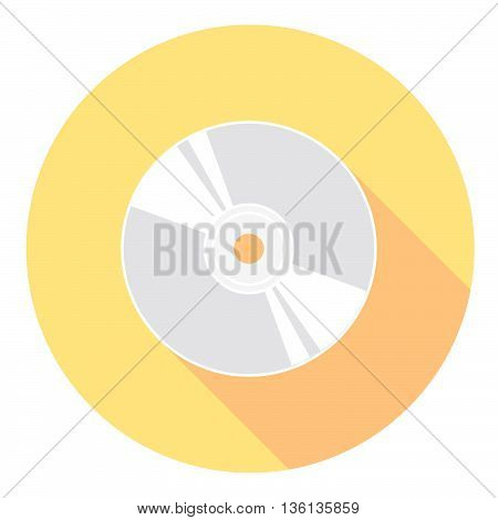 Compact Disk Symbol Vector & Photo (Free Trial) | Bigstock