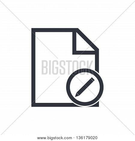 File Edit Icon Vector Vector & Photo (Free Trial) | Bigstock