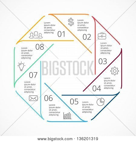 Circle Arrows Diagram Vector & Photo (Free Trial) | Bigstock