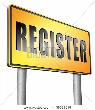 Register Now Member Image & Photo (Free Trial) | Bigstock