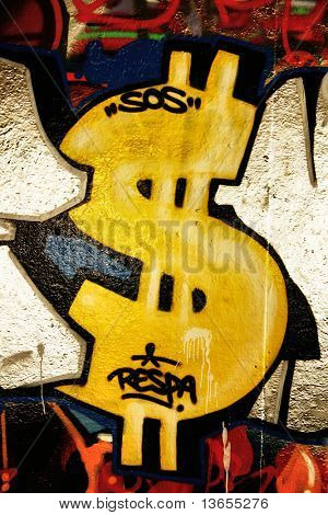 Graffiti Dollar Sign Image & Photo (Free Trial) | Bigstock