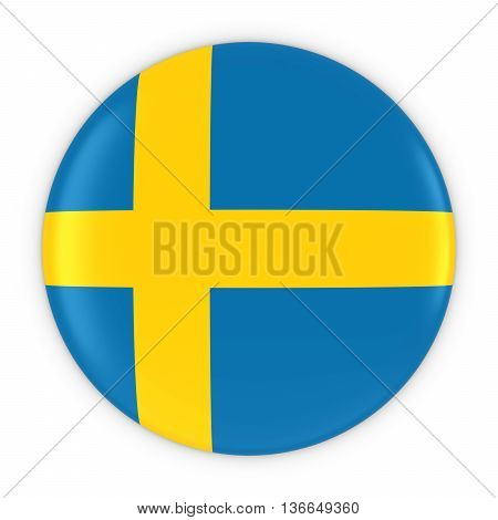 Swedish Flag Button - Image & Photo (Free Trial) | Bigstock