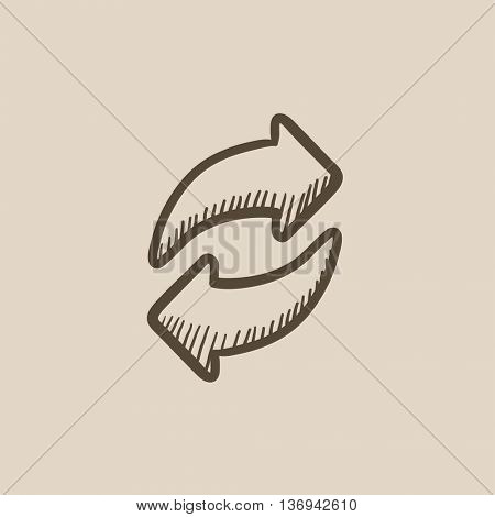 Two Circular Arrows Vector & Photo (Free Trial) | Bigstock