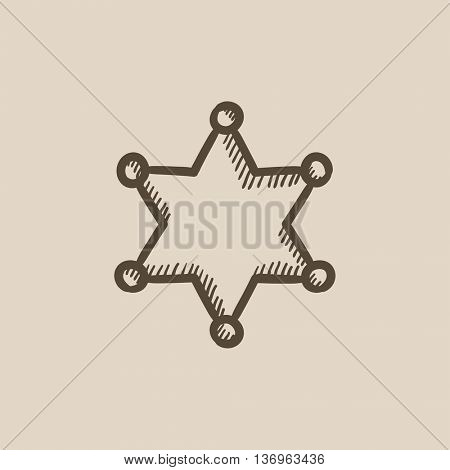 Police Star Vector Vector & Photo (Free Trial) | Bigstock
