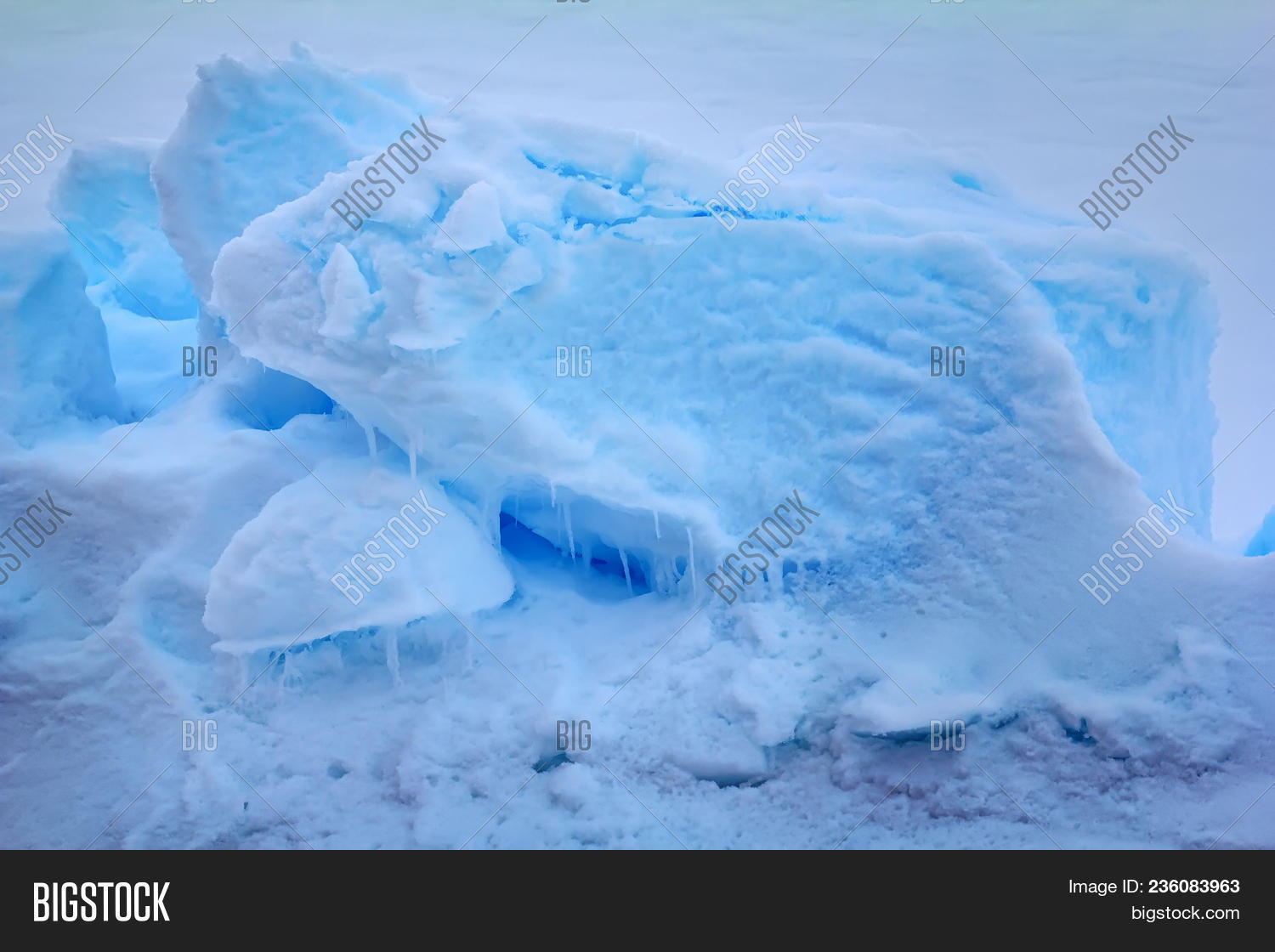 Ice Blue Arctic, Full Image & Photo (Free Trial) | Bigstock