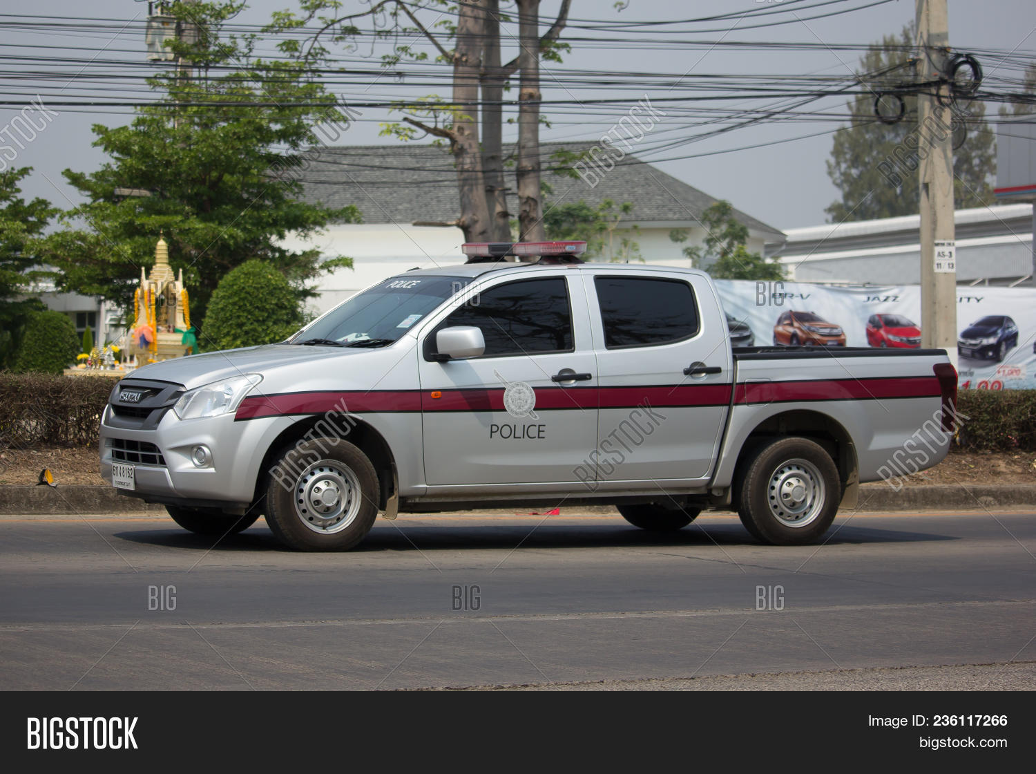 Police Car Royal Thai Image & Photo (Free Trial) | Bigstock