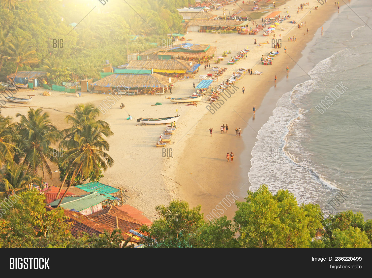 Arambol Beach. View Image & Photo (Free Trial) | Bigstock