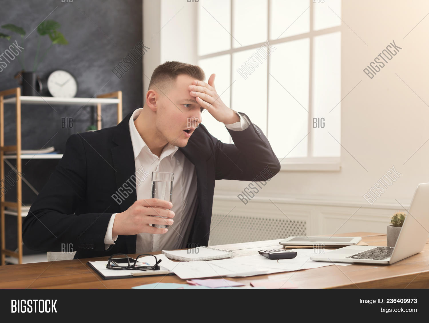 Stressed Businessman Image & Photo (Free Trial) | Bigstock