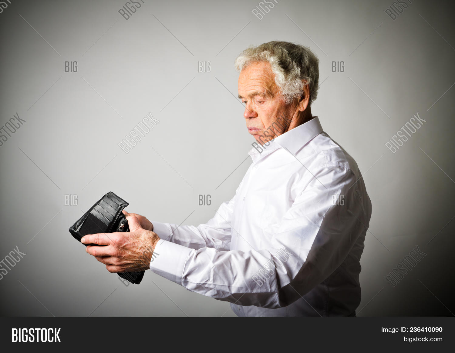 Worried Old Man White Image & Photo (Free Trial) | Bigstock