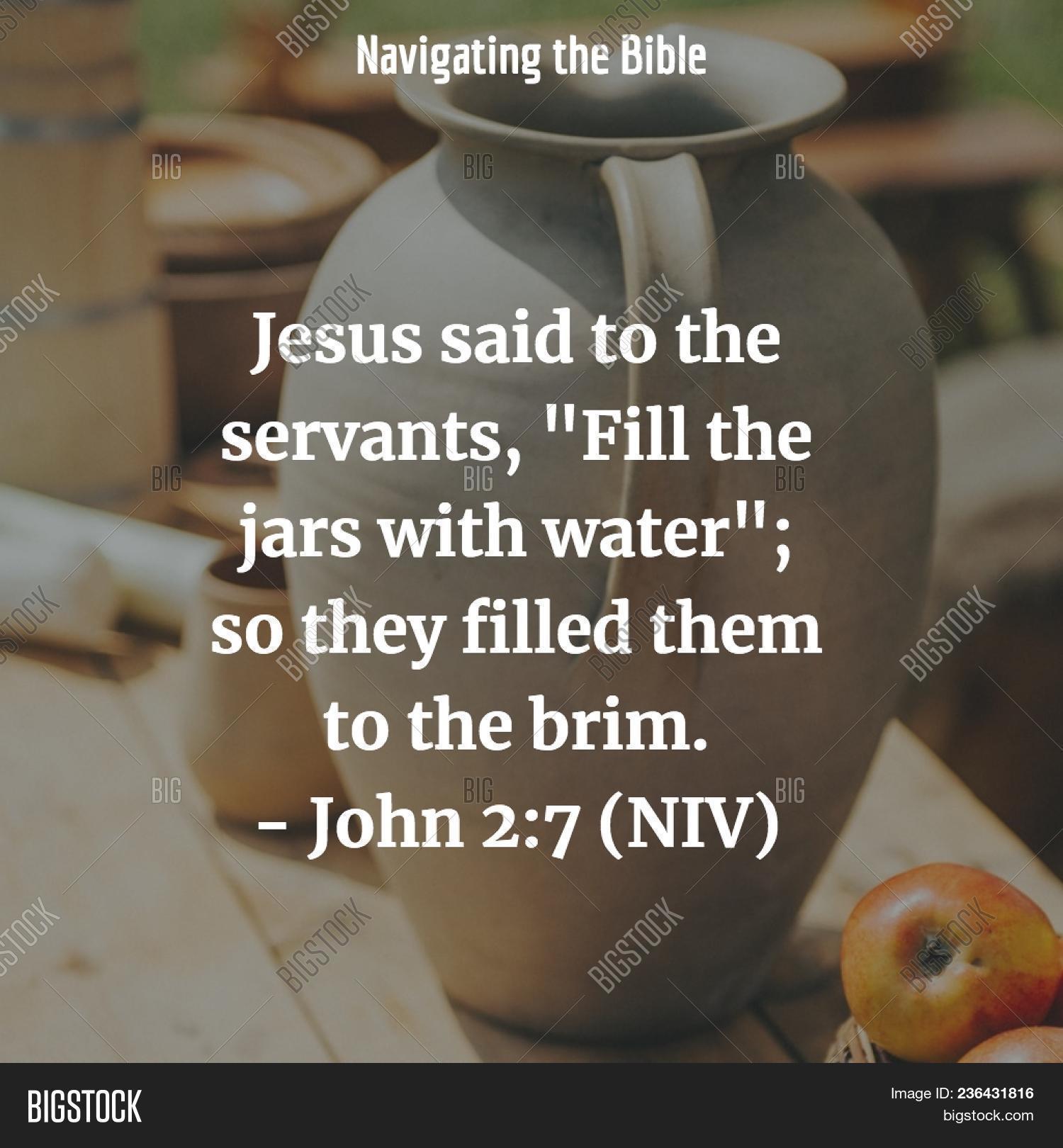 Jesus Said Servants, " Image & Photo (Free Trial) | Bigstock