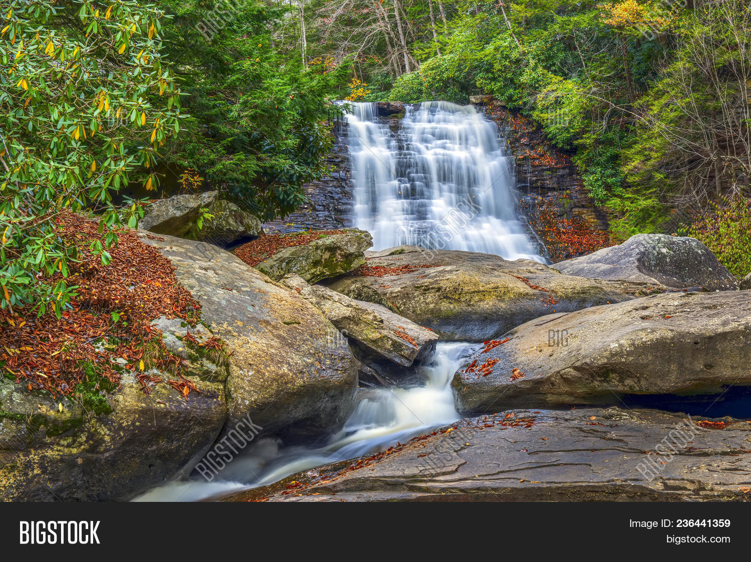 Muddy Creek Waterfall Image & Photo (Free Trial) | Bigstock