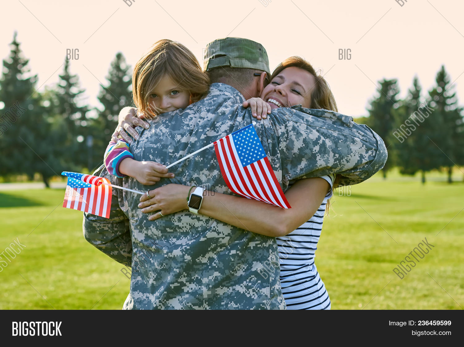 Happy Soldier His Image & Photo (Free Trial) | Bigstock