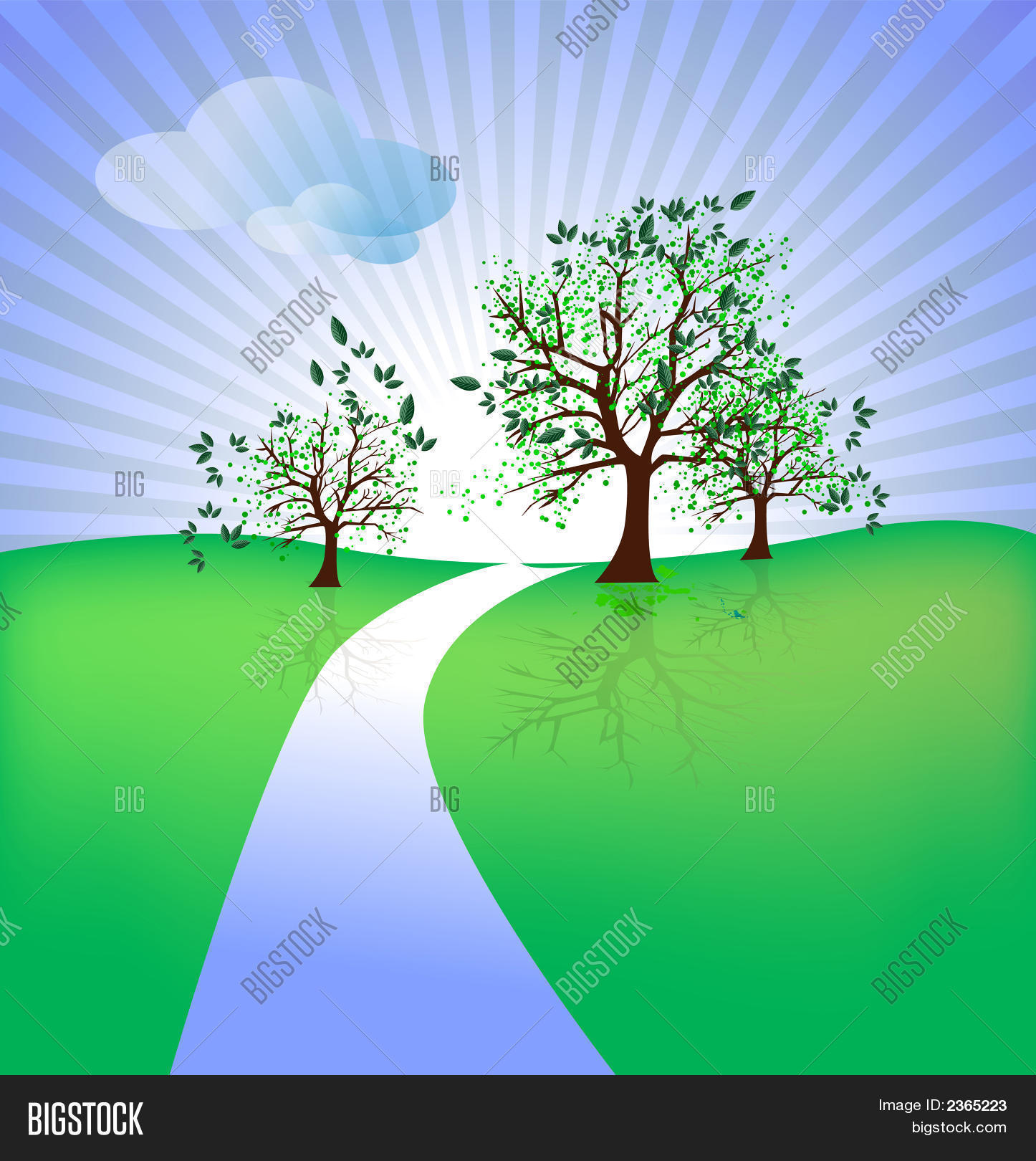 Winding Path Image & Photo (Free Trial) | Bigstock
