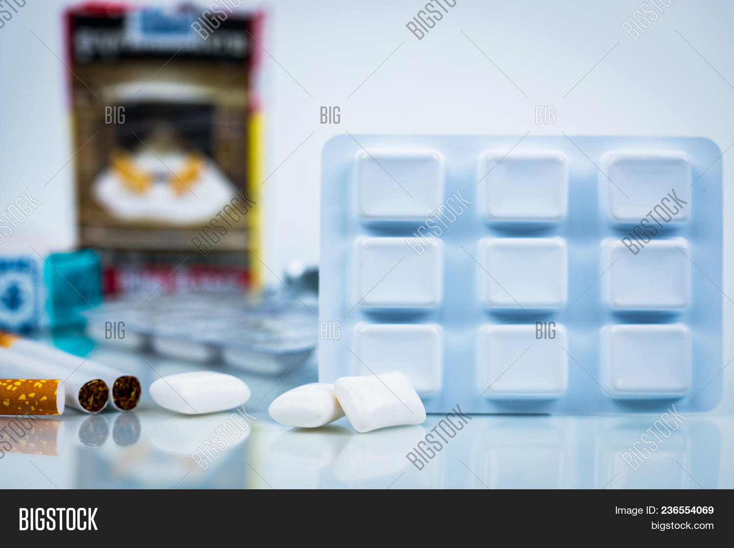 Nicotine Chewing Gum Image & Photo (Free Trial) | Bigstock