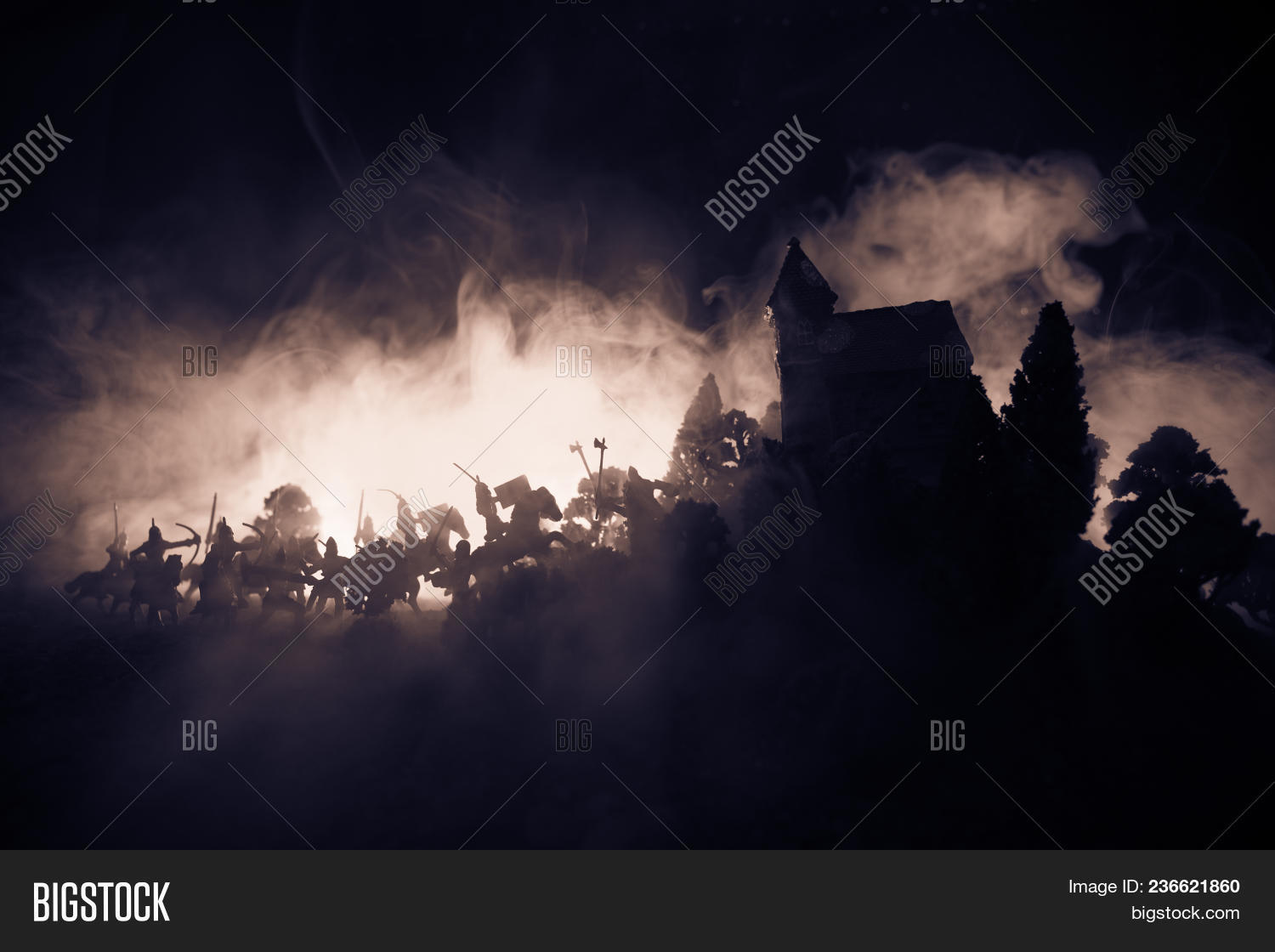 Medieval Battle Scene Image & Photo (Free Trial) | Bigstock