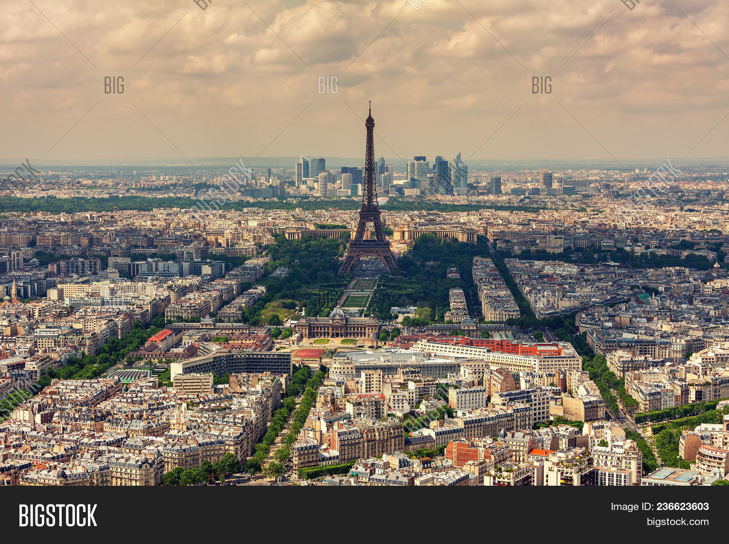 Aerial View Parisian Image & Photo (Free Trial) | Bigstock