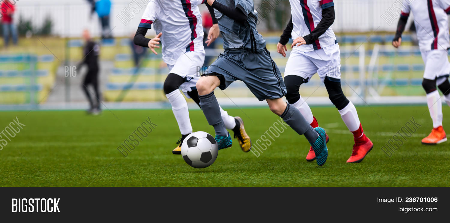 Junior Football Match Image & Photo (Free Trial) | Bigstock