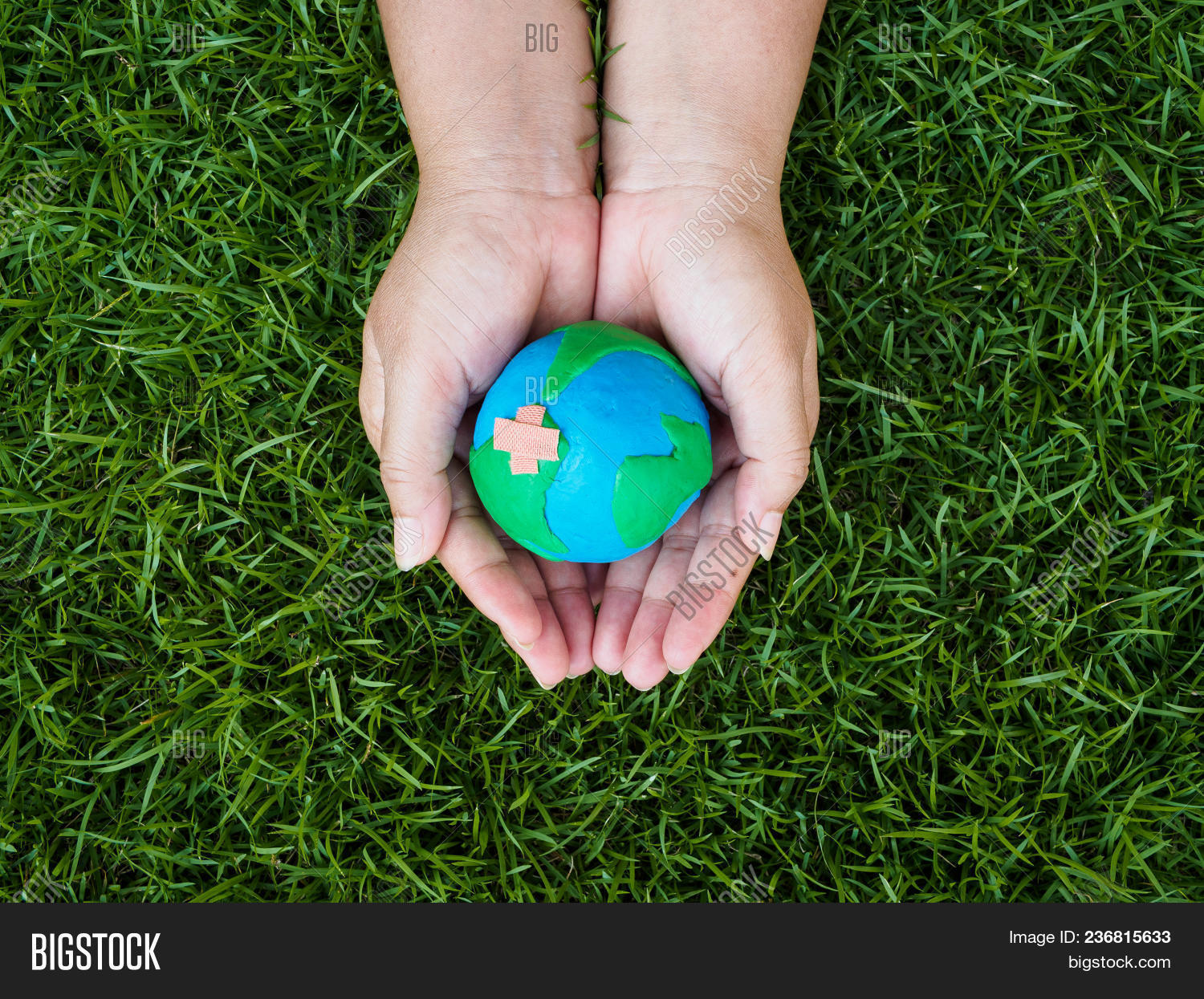 Earth Day. Earth Hands Image & Photo (Free Trial) | Bigstock