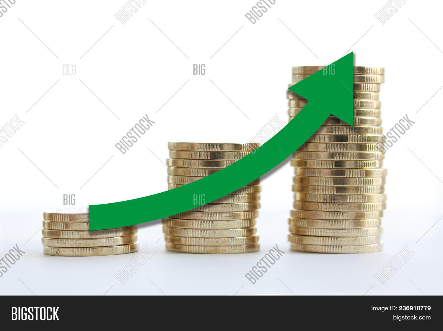Money Staircase Graph Image & Photo (Free Trial) | Bigstock
