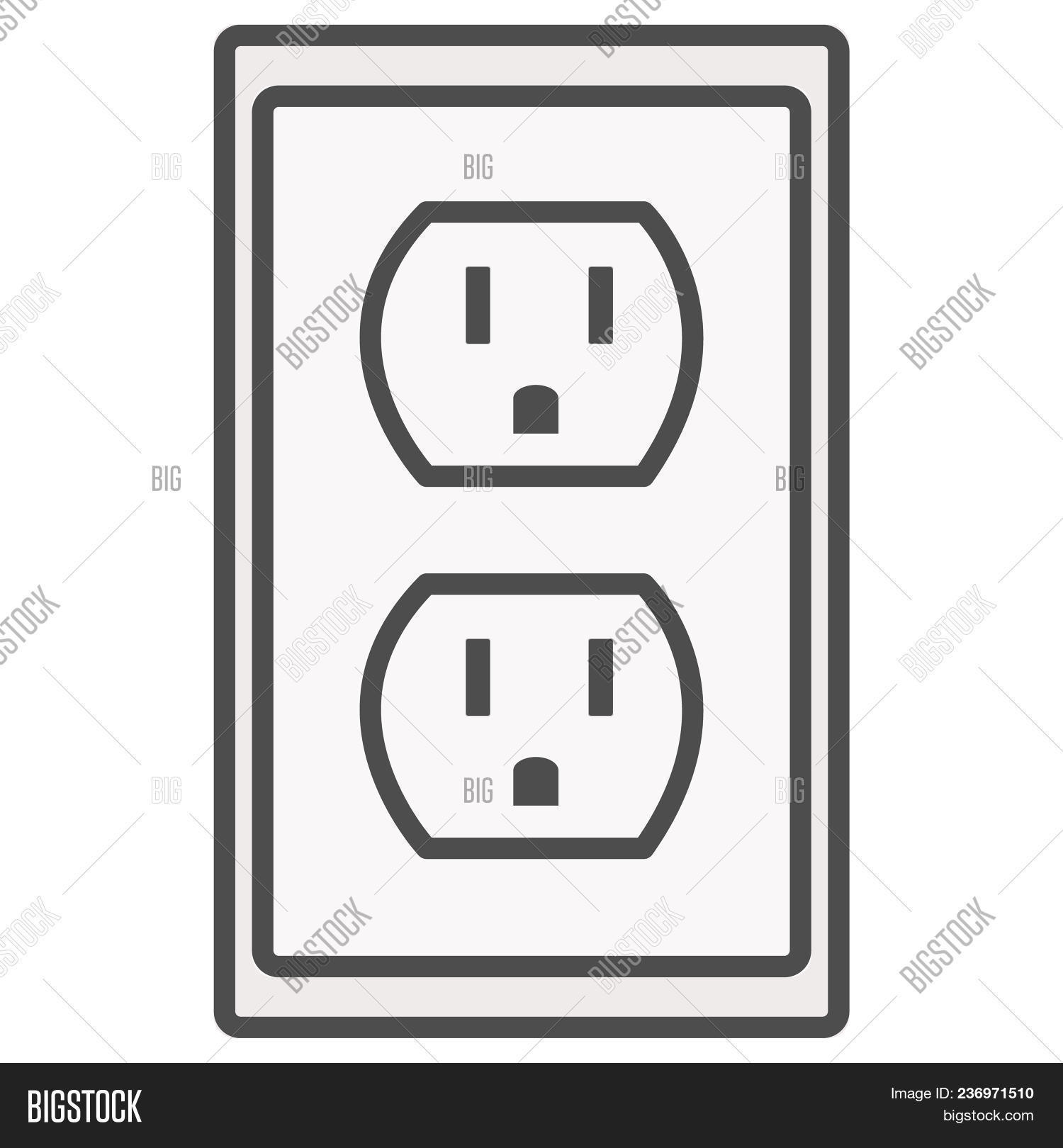 Grounded Power Outlets Image & Photo (Free Trial) | Bigstock