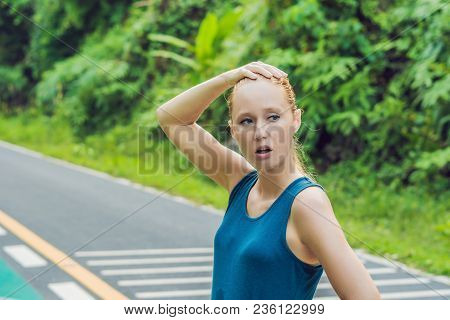 Tired Runner Sweating Image & Photo (Free Trial) | Bigstock