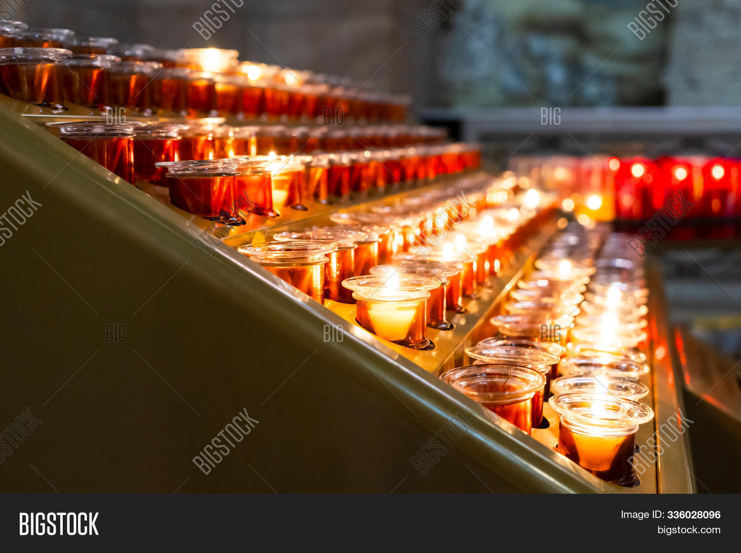 Candles Church. This Image & Photo (Free Trial) | Bigstock