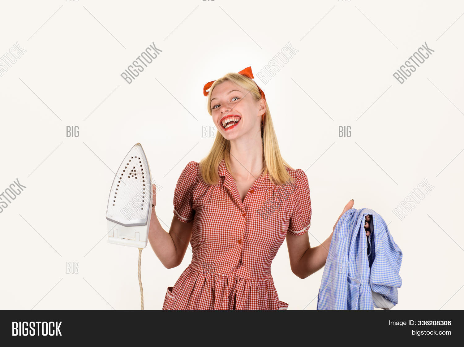 Girl Holding Iron Hand Image & Photo (Free Trial) | Bigstock